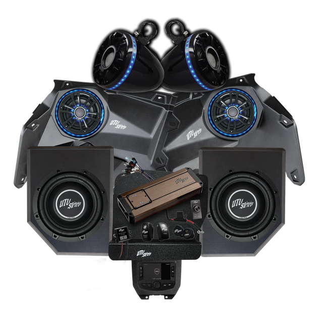 UTV STEREO Can-Am® X3 Elite Series Stage 6 Stereo Kit | TMWOFFROAD