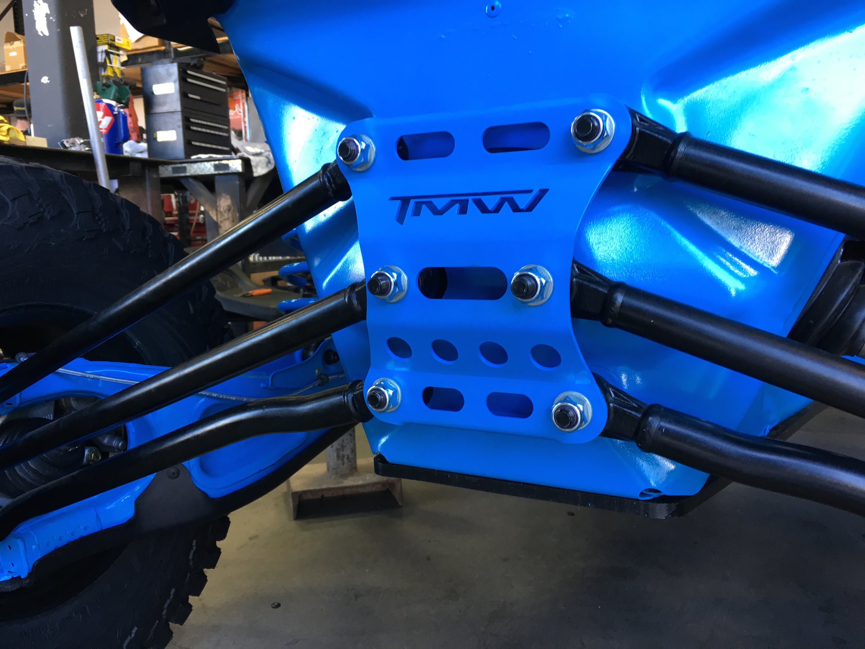 TMW Rear radius rod gusset plate | TMWOFFROAD